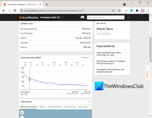 Track Hurricanes, Get Alerts with Hurricane Tracking software for PC