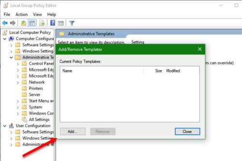 Install or Update Group Policy Administrative Templates (ADMX)