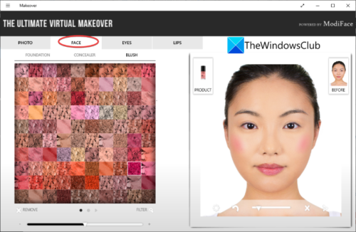Free Photo Makeup Editors to add Makeup to Photos on PC