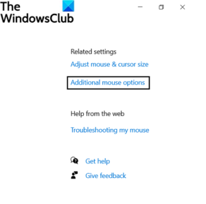 How to reset Mouse settings to default in Windows 11/10