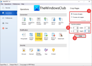 How to crop PDF Pages on PC using online tool or free software