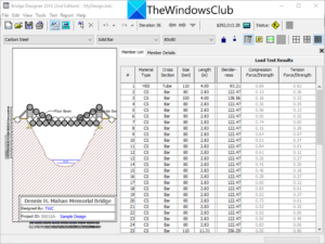 Best free Bridge Design software for Windows 11/10