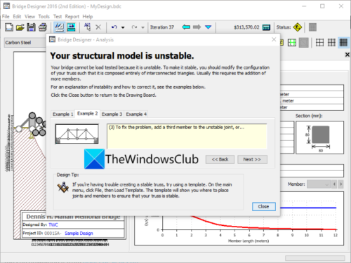 Best free Bridge Design software for Windows 11/10