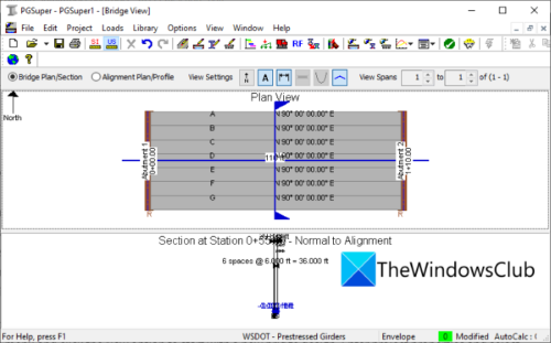 Best free Bridge Design software for Windows 11/10