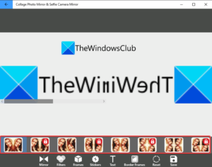 How to add Mirror Image Effect in Windows 11/10
