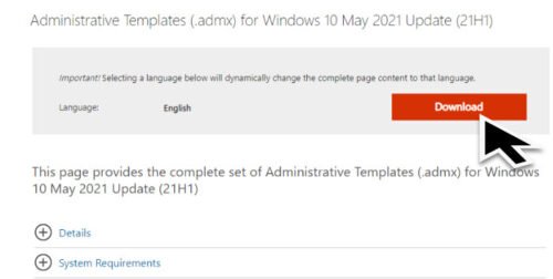 Install or Update Group Policy Administrative Templates (ADMX)