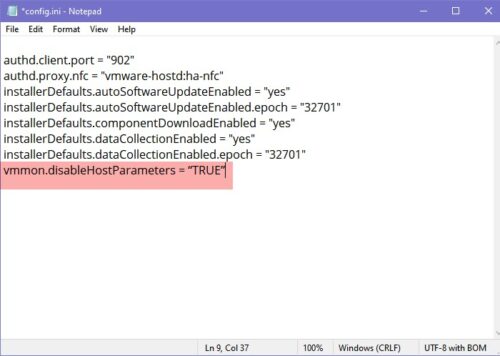 Fix Not enough physical memory is available VMware error