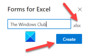 How to create online survey using Forms for Excel on OneDrive