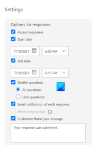 How to create online survey using Forms for Excel on OneDrive