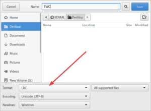 What is LRC file? How to create an LRC file in Windows 11