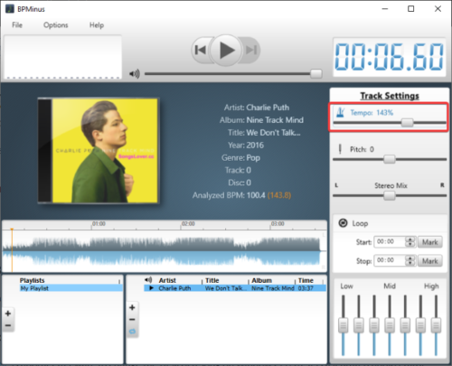 How to Change BPM or Tempo of a Song in Windows 11/10