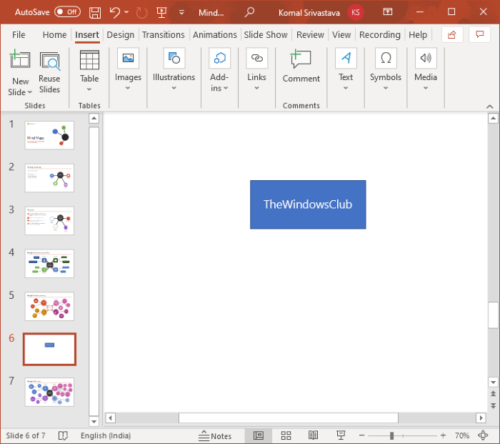How to make a Mind Map in Microsoft PowerPoint