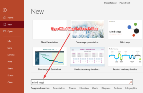 How to make a Mind Map in PowerPoint