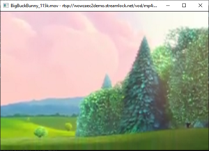 Play RTSP stream via Command Line Interface using FFmpeg