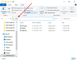 Play RTSP stream via Command Line Interface using FFmpeg