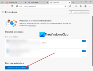 How to Sign a PDF document in Microsoft Edge