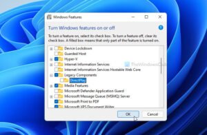 How to install and enable DirectPlay on Windows 11/10