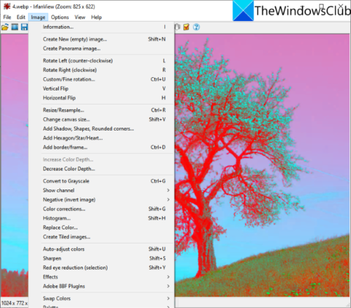 How to edit WebP Images in Windows 11