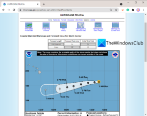 Track Hurricanes, Get Alerts with Hurricane Tracking software for PC