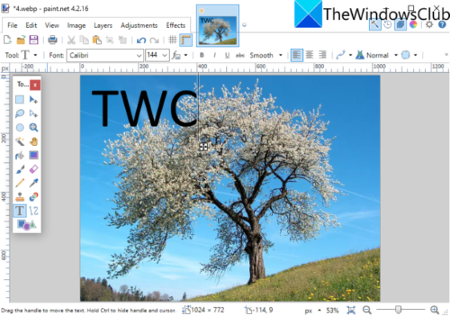 How to edit WebP Images in Windows 11