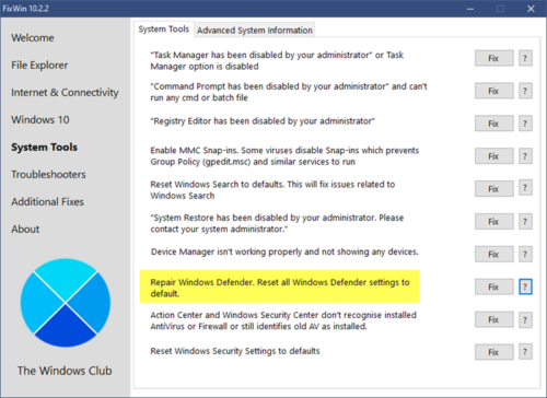 Windows Defender error 0x8007139f [Fix]