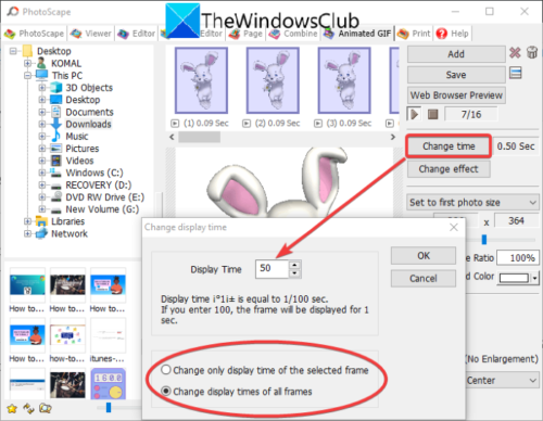 How to Speed Up or Slow Down GIF on Windows PC
