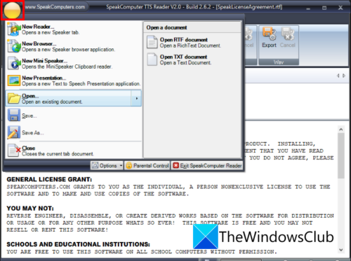 How to convert an eBook into an Audiobook in Windows 11