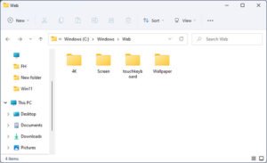Where are Wallpapers, Lock Screen images in Windows 11