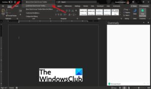How to customize the Quick Access toolbar in Office programs