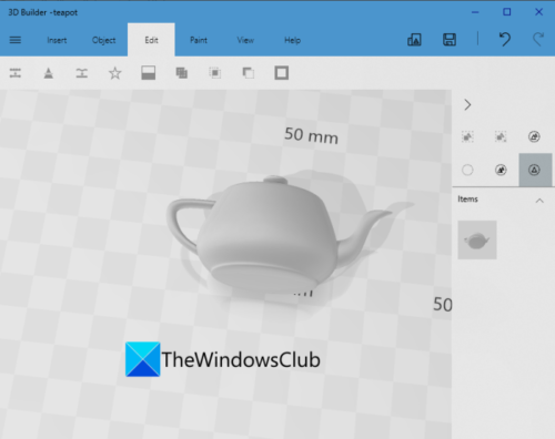 How to edit 3D OBJ models in Windows 11