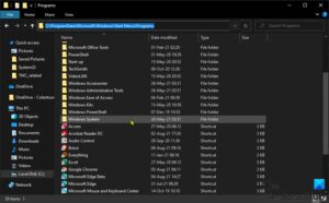 Add or Remove Items in All apps in Start Menu on Windows 11/10