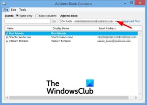 How to find the Address Book in Outlook
