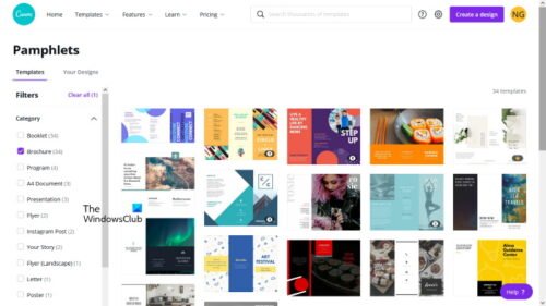 Best Free online Pamphlet and Brochure making Tools