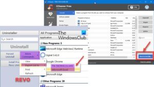 How to get a list of installed Programs on Windows 11