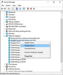 Red Cross X on WiFi or Network Icon in Windows 11/10