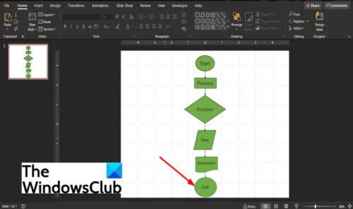 How to make a Flowchart in PowerPoint