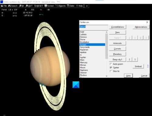 Best free Planetarium software for Windows PC