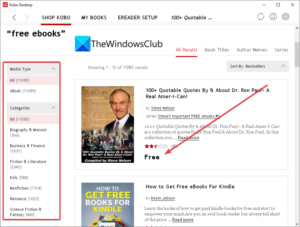 Free eBook downloader software to Download free eBooks on PC