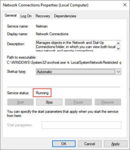Red Cross X on WiFi or Network Icon in Windows 11/10