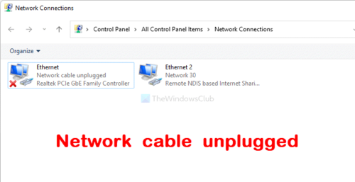 Network cable unplugged error on Windows 11 [Fix]