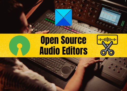 Best free Open Source Audio Editor Software for Windows 11