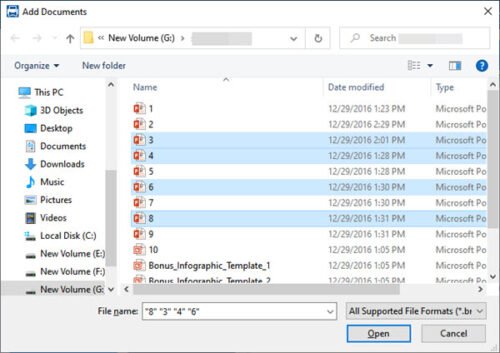 Batch print multiple PDF, Txt, Word files with Print Conductor for PC