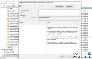Error 1625, This installation is forbidden by system policy
