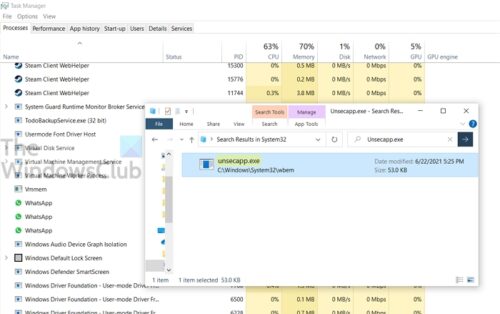 ShellExperienceHost.exe or Windows Shell Experience Host