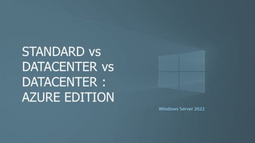 Windows Server 2022 Editions compared and discussed