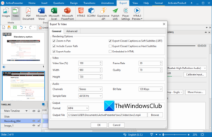 Make Video Presentation with Audio Narration in Windows 11