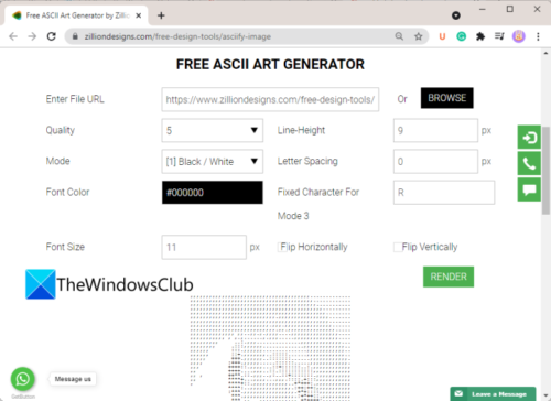 How to create ASCII Art on Windows PC