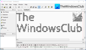 How to create ASCII Art on Windows PC