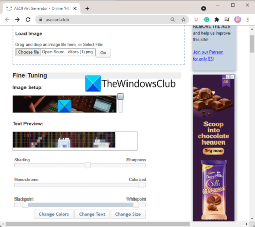 How to create ASCII Art on Windows PC