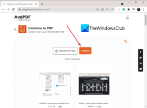 How to merge multiple images to a PDF in Windows 11/10